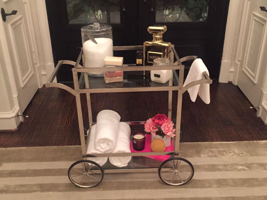 How To Style a Bar Cart 3 Ways: Bed, Bath & Bar + New Video! | Dream ...